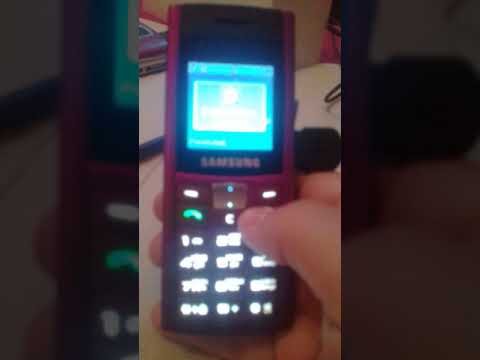 Samsung SGH-C170 off/on - YouTube