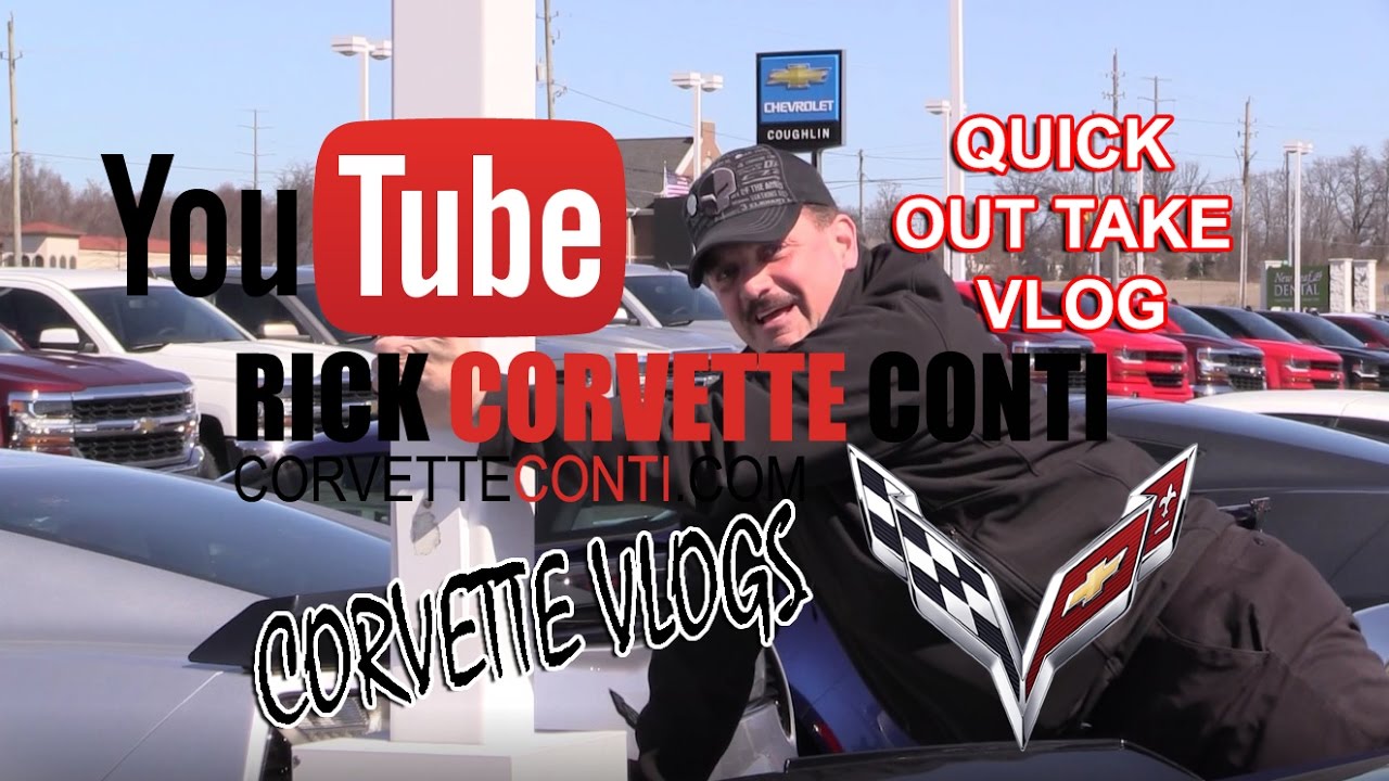CORVETTE WINDY DAY OUT TAKES RICK CONTI - YouTube