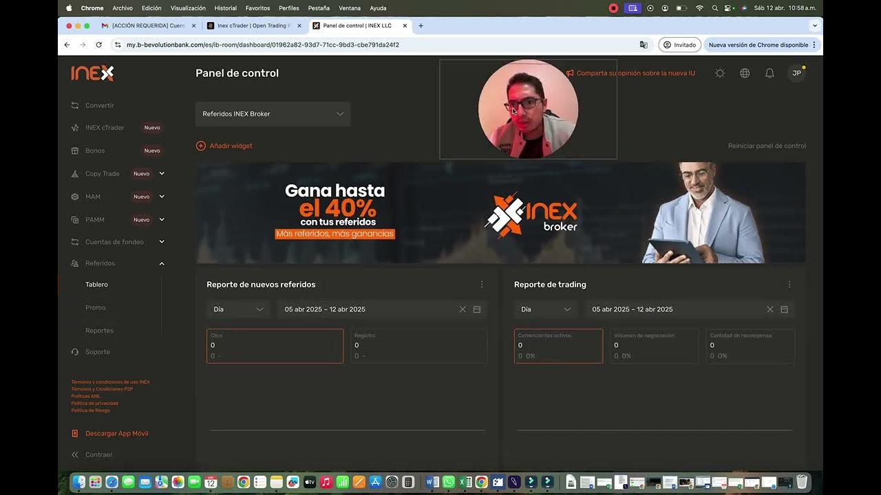Tutorial Cómo Crear Una Cuenta en el Broker INEX y Operar en CTrader web - YouTube