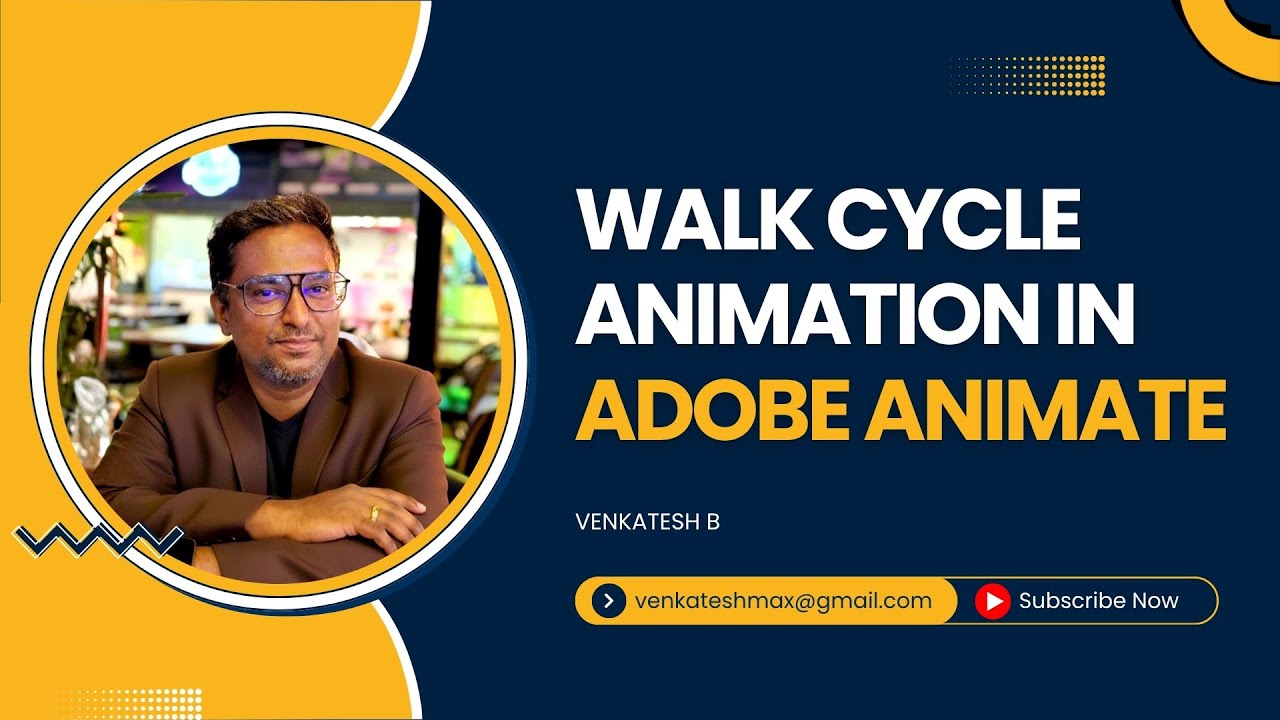 🎨 Create Cartoon Walk Cycles Animation with Parenting Tools in Adobe ...