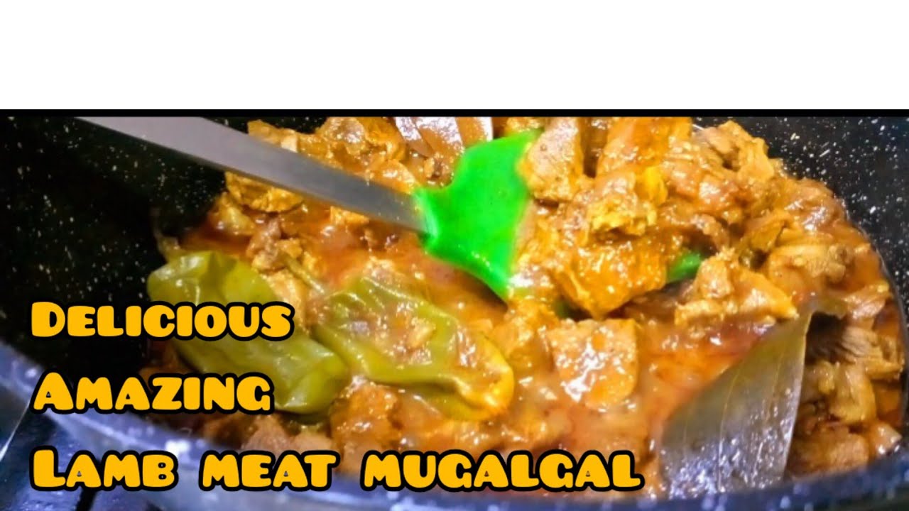 IT'S SO DELICIOUS ! COOKING AN AMAZING EASY LAMB MUGALGAL (ARABIC DISH ...