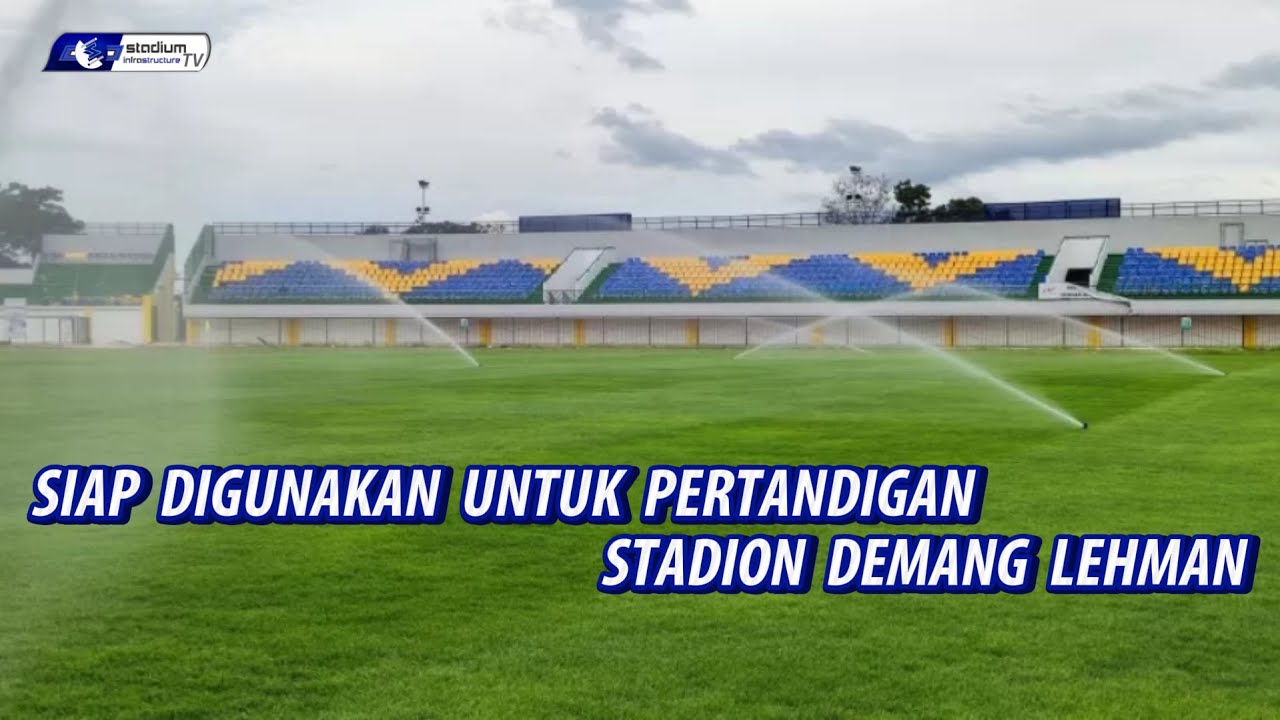 TAMPIL DENGAN MEWAH, SIAP DIGUNAKAN UNTUK PERTANDINGAN‼️UPDATE STADION ...