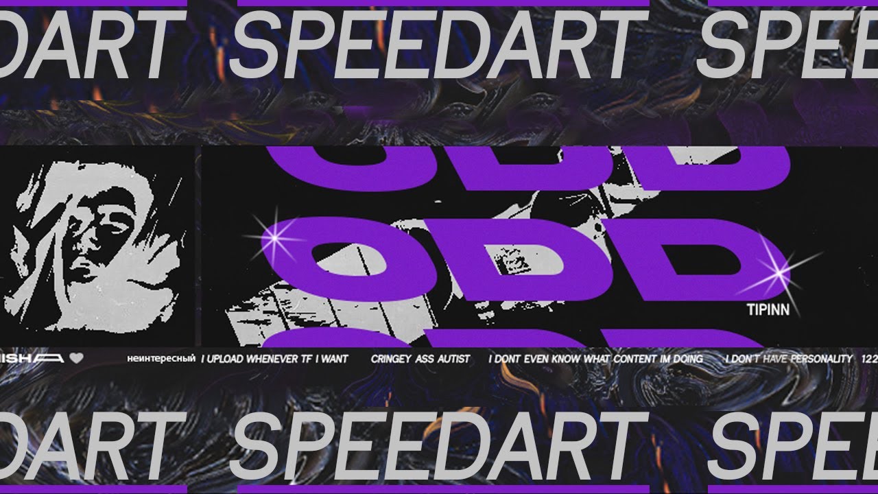 ODD - AESTHETIC YOUTUBE BANNER SPEEDART - YouTube