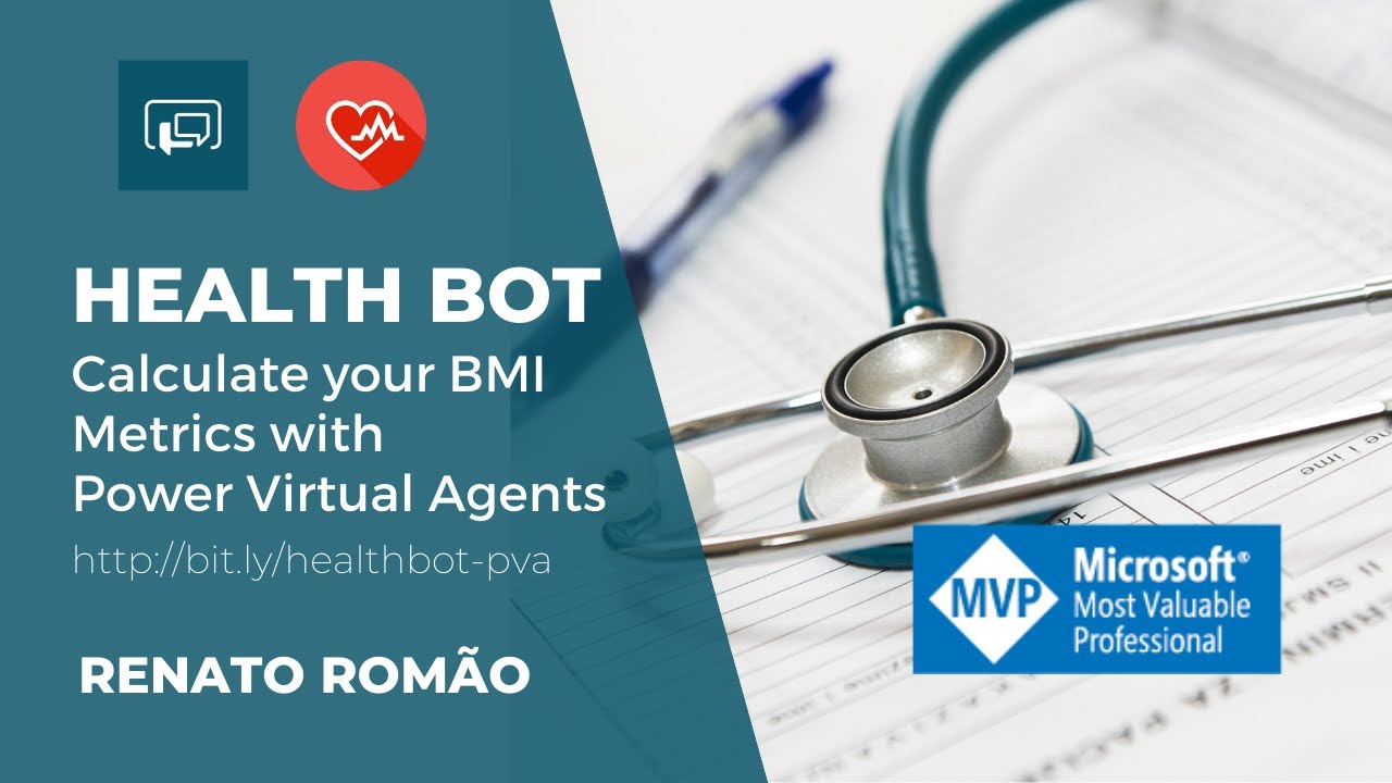 Health bot - Calculate your BMI Metrics | Power Virtual Agents - YouTube