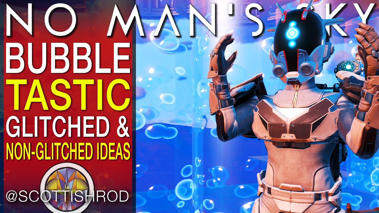 Bubble-tastic Bubble Duct Ideas Glitched & Non-Glitched - No Man's Sky ...