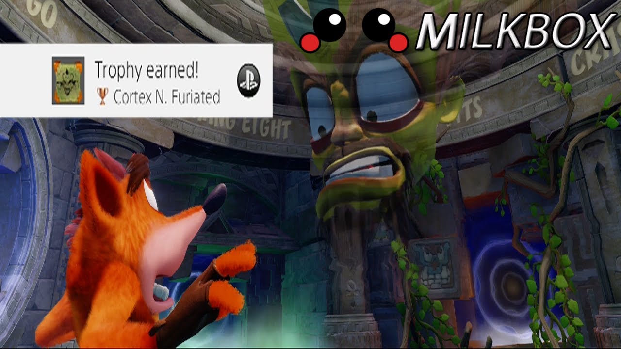 Infuriated Cortex | Hidden Trophy | Crash Bandicoot N. Sane Trilogy ...
