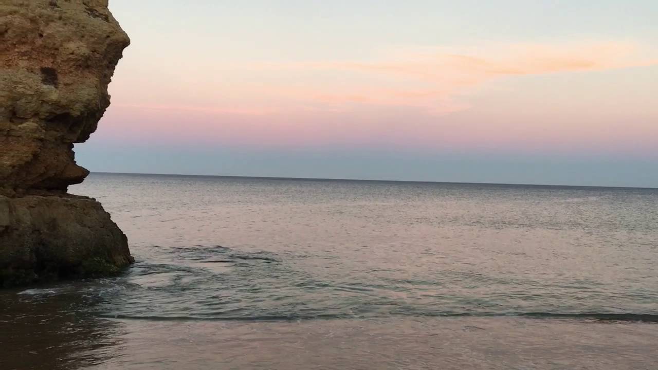 Sunset ocean video, lagos, portugal - YouTube