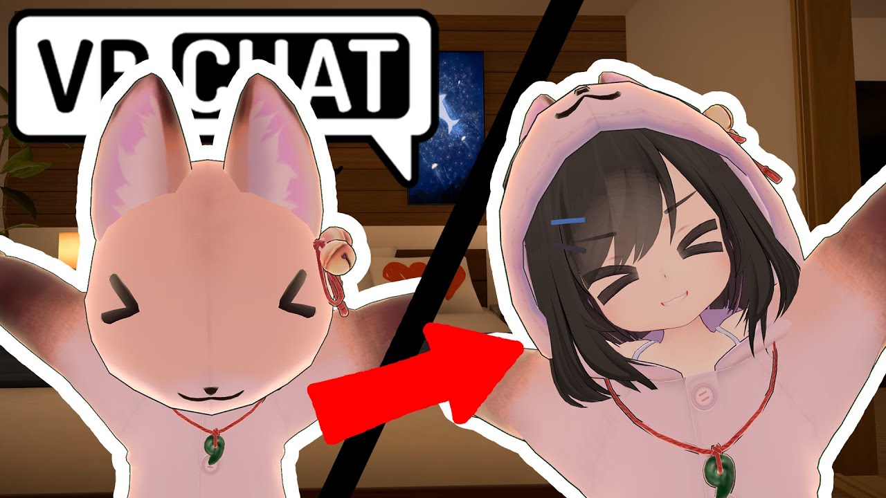 Which of the two is more cute? ( MaWang Ferret ) 【 VRchat 】 - YouTube
