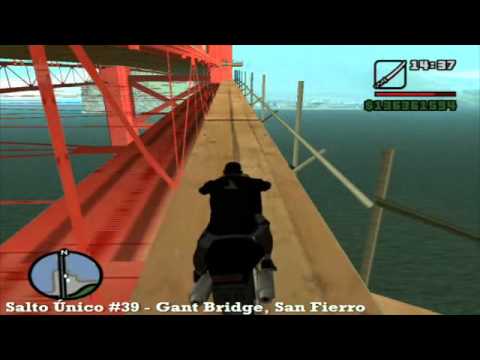 GTA San Andreas - Salto Único #39 Gant Bridge, San Fierro - MQ - YouTube