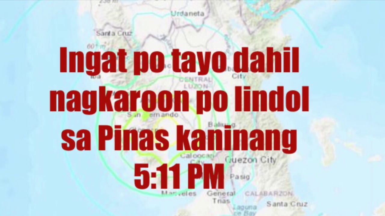 LINDOL SA PILIPINAS 6.3 Magnitude Ngayong Araw April 22, 2019 ...
