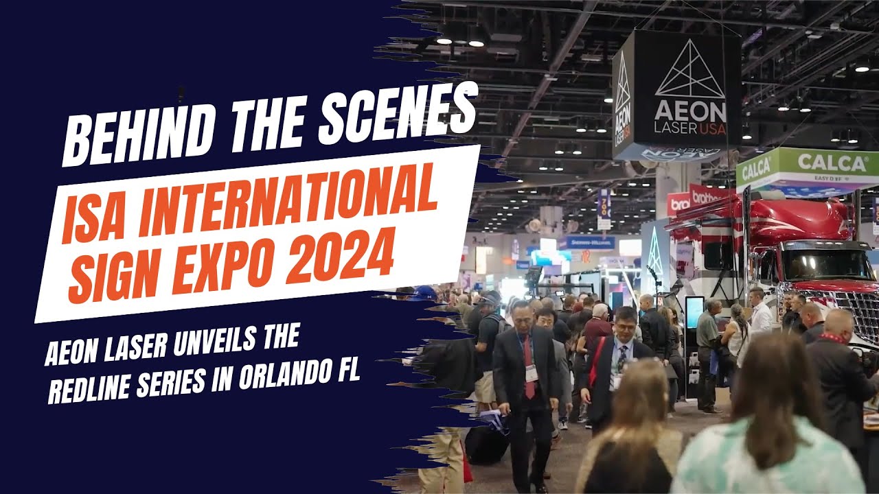 Aeon Laser Unveils the Redline Series at ISA International Sign Expo ...