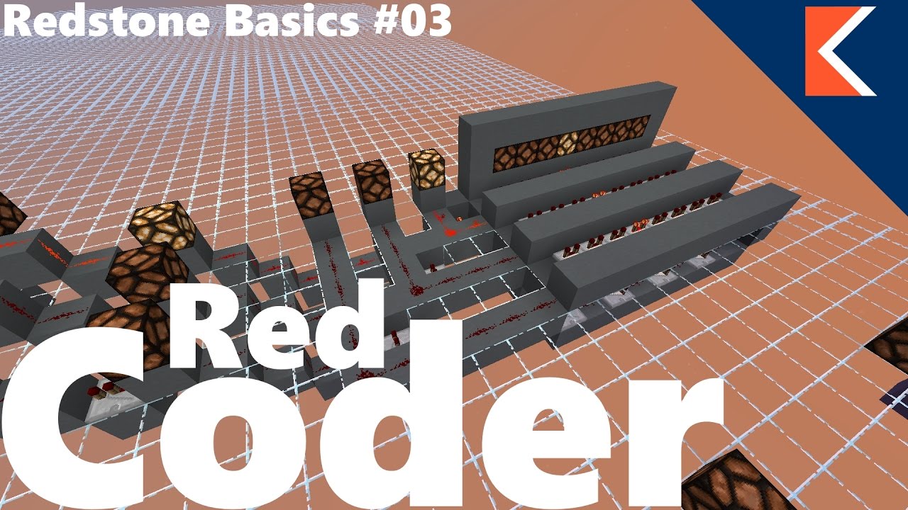 Redcoder Redstone Basics 03 Youtube 6292