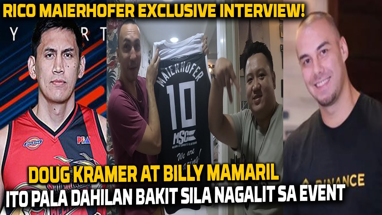 ITO PALA ANG DAHILAN BAKIT NAGALIT SI BILLY MAMARIL AT DOUG KRAMER ...