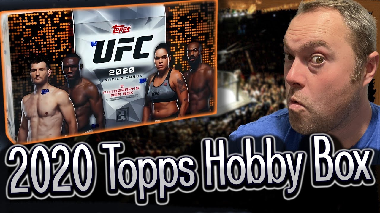 2020 TOPPS UFC HOBBY BOX - 4 BOXES - YouTube