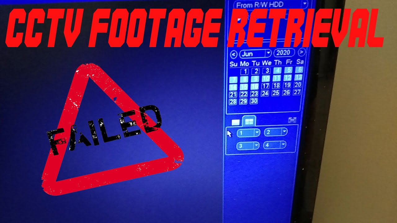 Vlog 17 | FAILED!!! CCTV Footage Retrieval | CCTV FREE Tutorial - YouTube