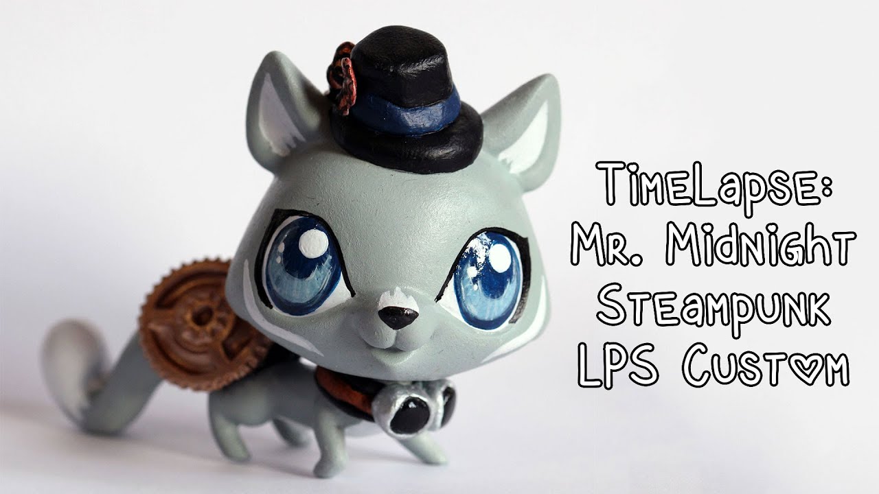 Timelapse: Mr. Midnight Steampunk LPS Custom - YouTube