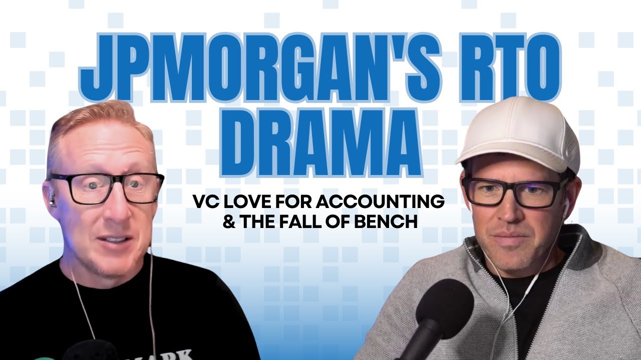 419. JPMorgan's RTO Drama, VC Love for Accounting and the Fall of Bench ...