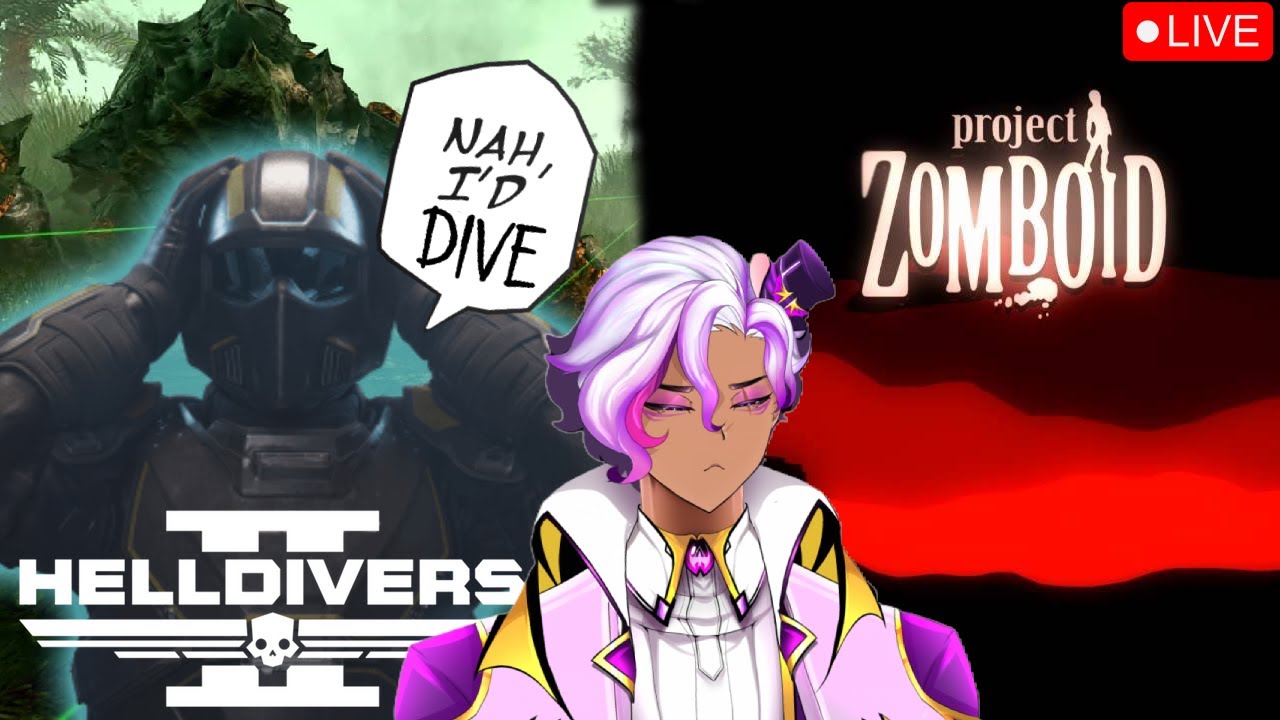 [VARIETY STREAM]Playing Helldiving into Zombies👻🔴LIVE!! #live - YouTube
