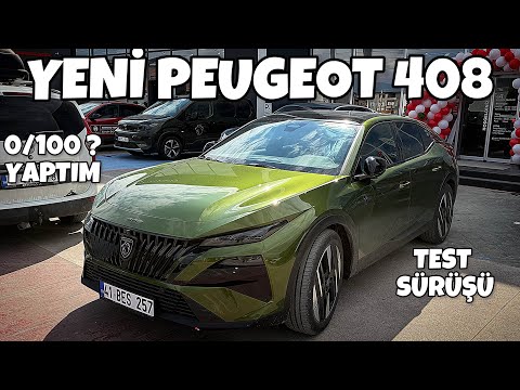Yeni Peugeot 408 Test Sürüşü 0/100 Denedim
