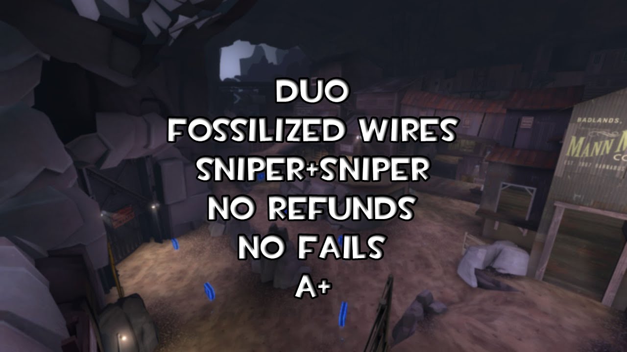 Fossilized Wires normal Sniper+Sniper duo NR NF A+ - YouTube
