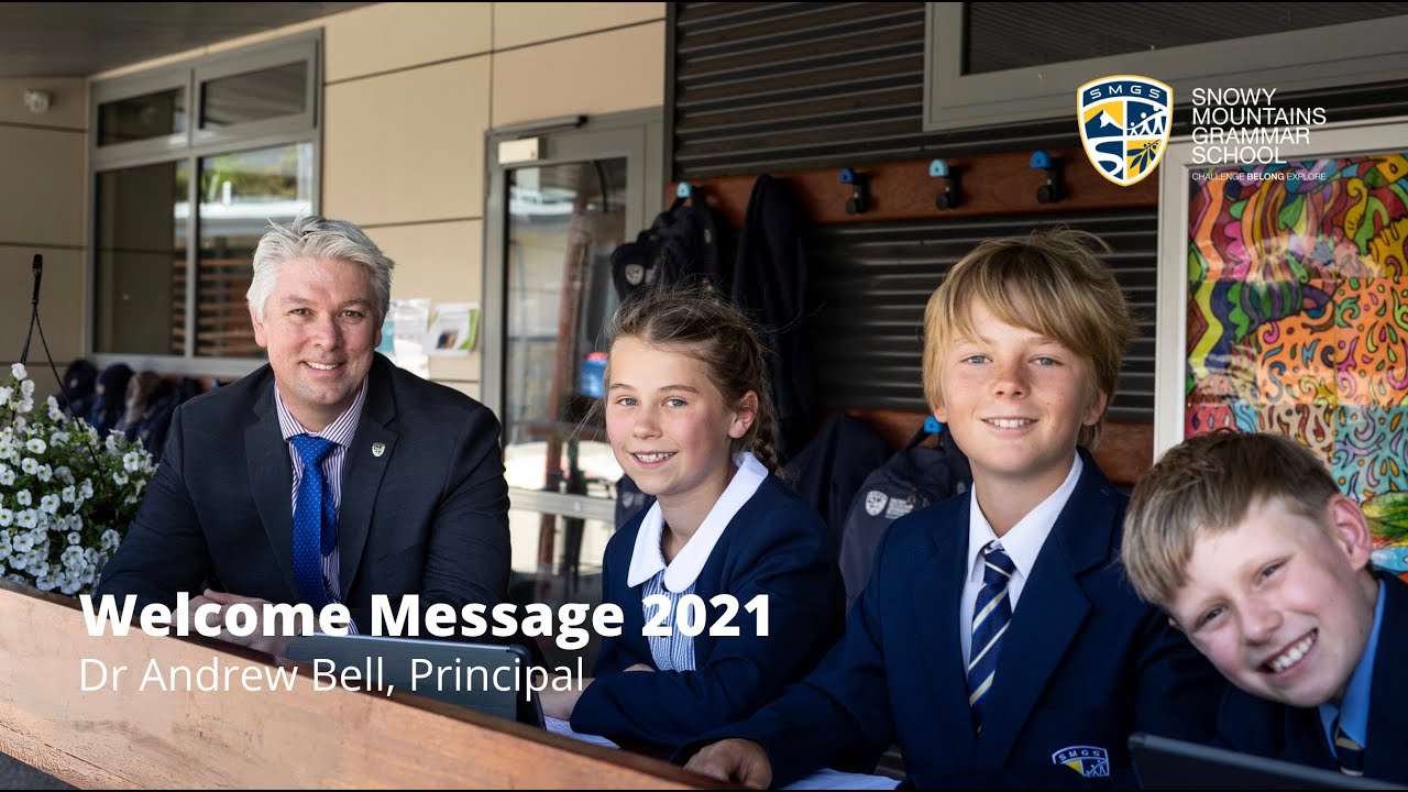 Principal's Welcome Message 2021 - YouTube