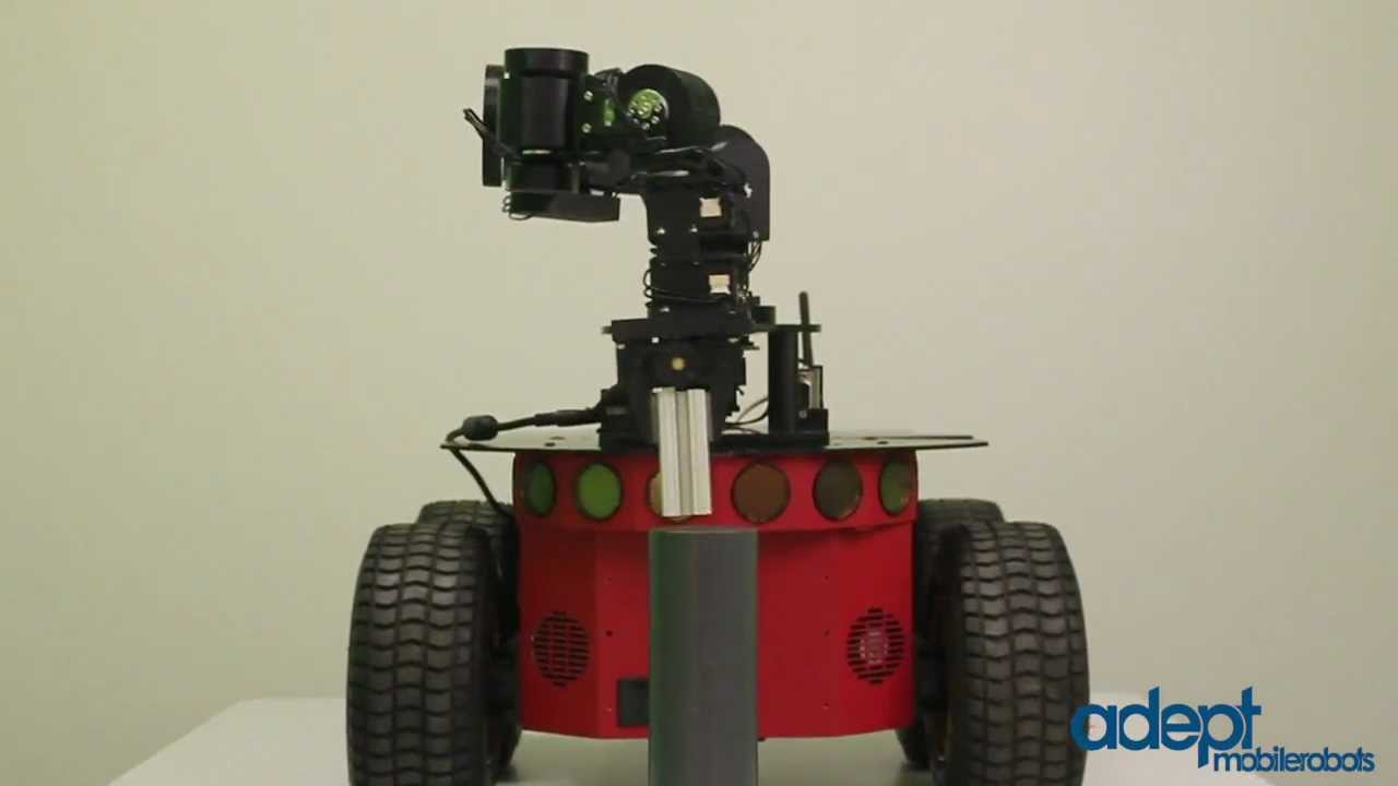 Introducing the Gamma. A New Arm for Pioneer Robots - YouTube