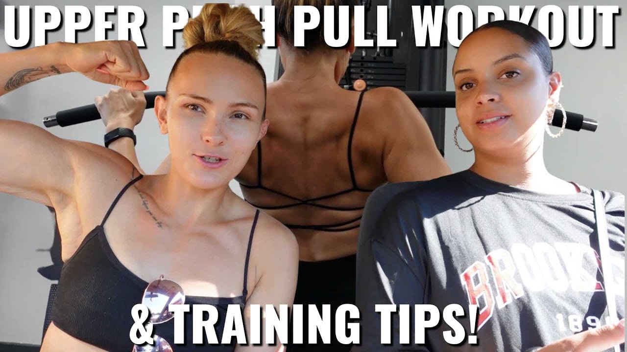 FULL UPPER BODY WORKOUT| Train With Me & Ashleigh! - YouTube