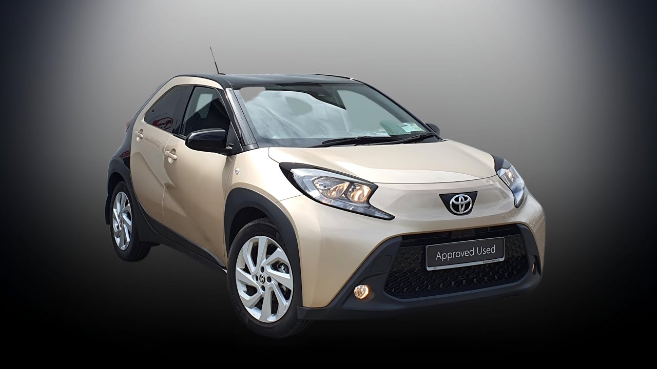 2023.(231 REG). TOYOTA - AYGO X - PULSE. 1 LTR PETROL. GINGER BEIGE BI ...