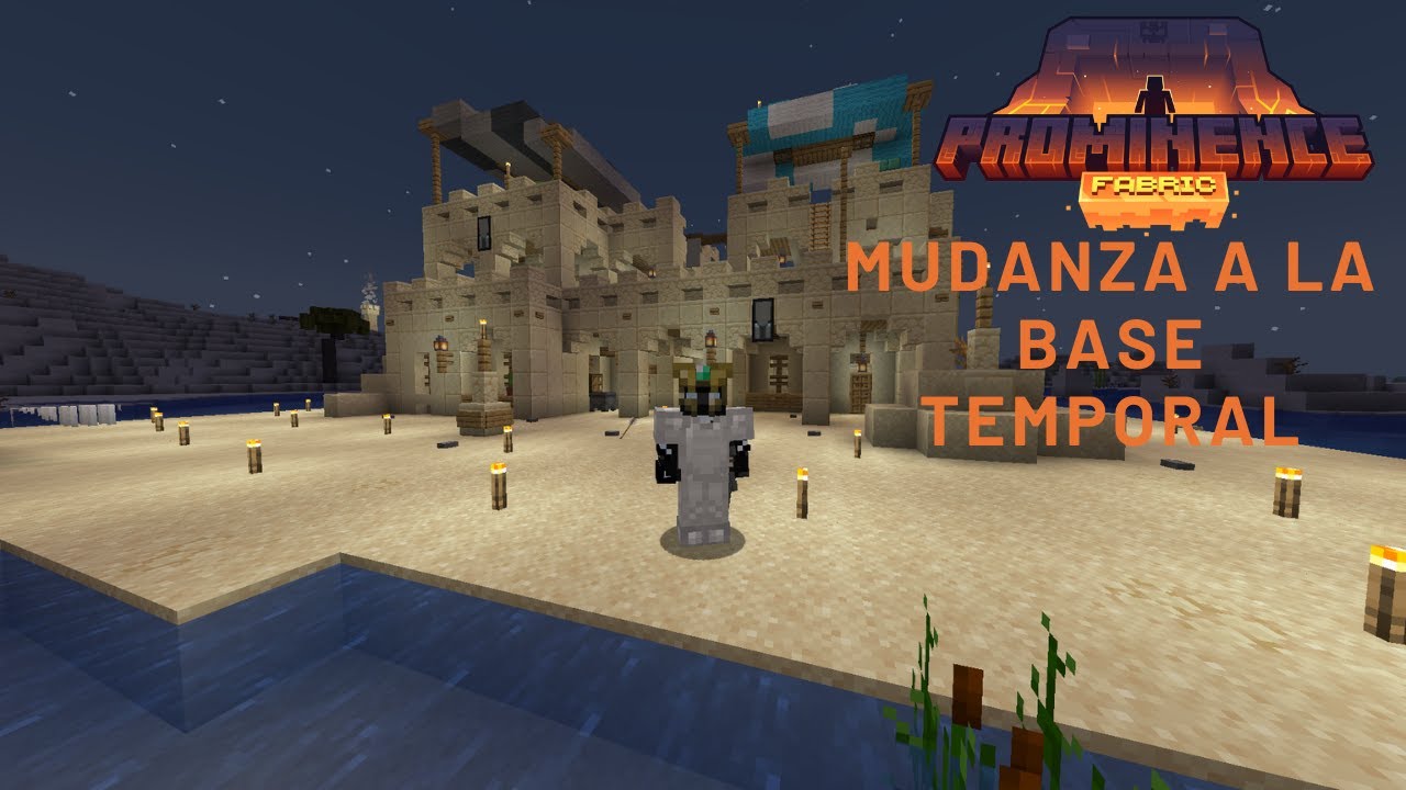 Mudanza a la base temporal- Minecraft Prominence Modpack: cap2 - YouTube