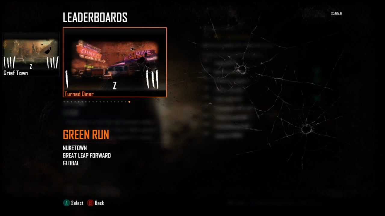 Black Ops 2 Zombies - Die Rise & Turned Diner 1v3 Leaderboards Image ...
