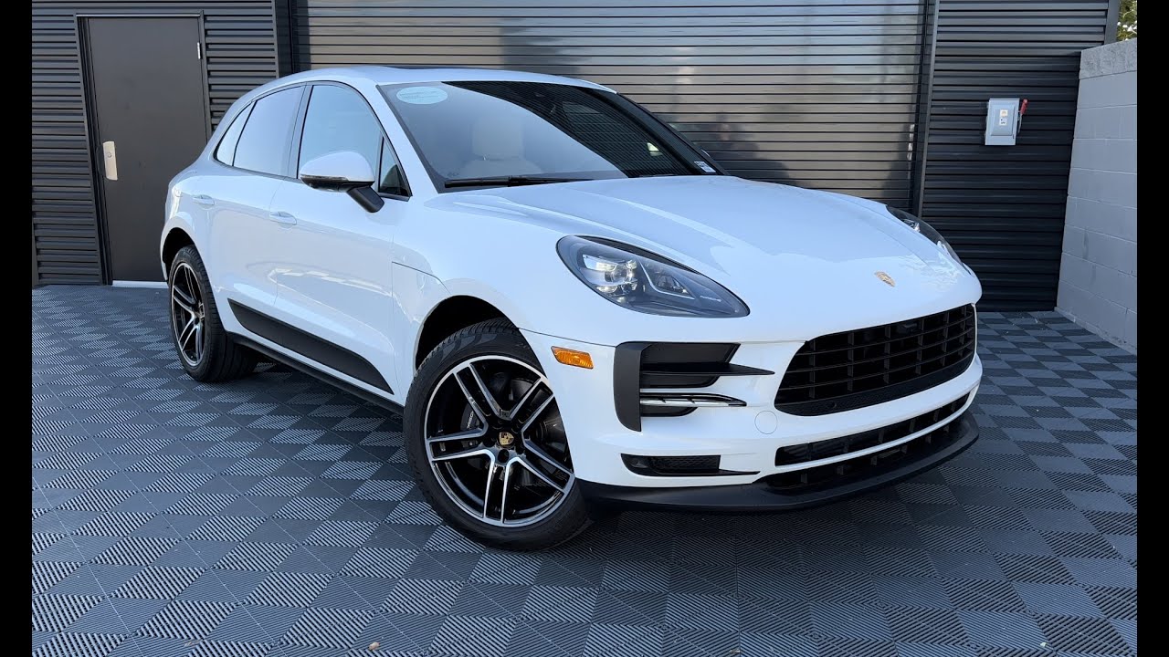 2021 Porsche Macan: White (Walk Around) - YouTube