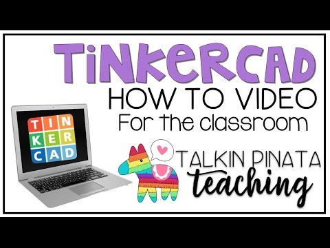 Tinkercad How to Video for the Classroom - YouTube