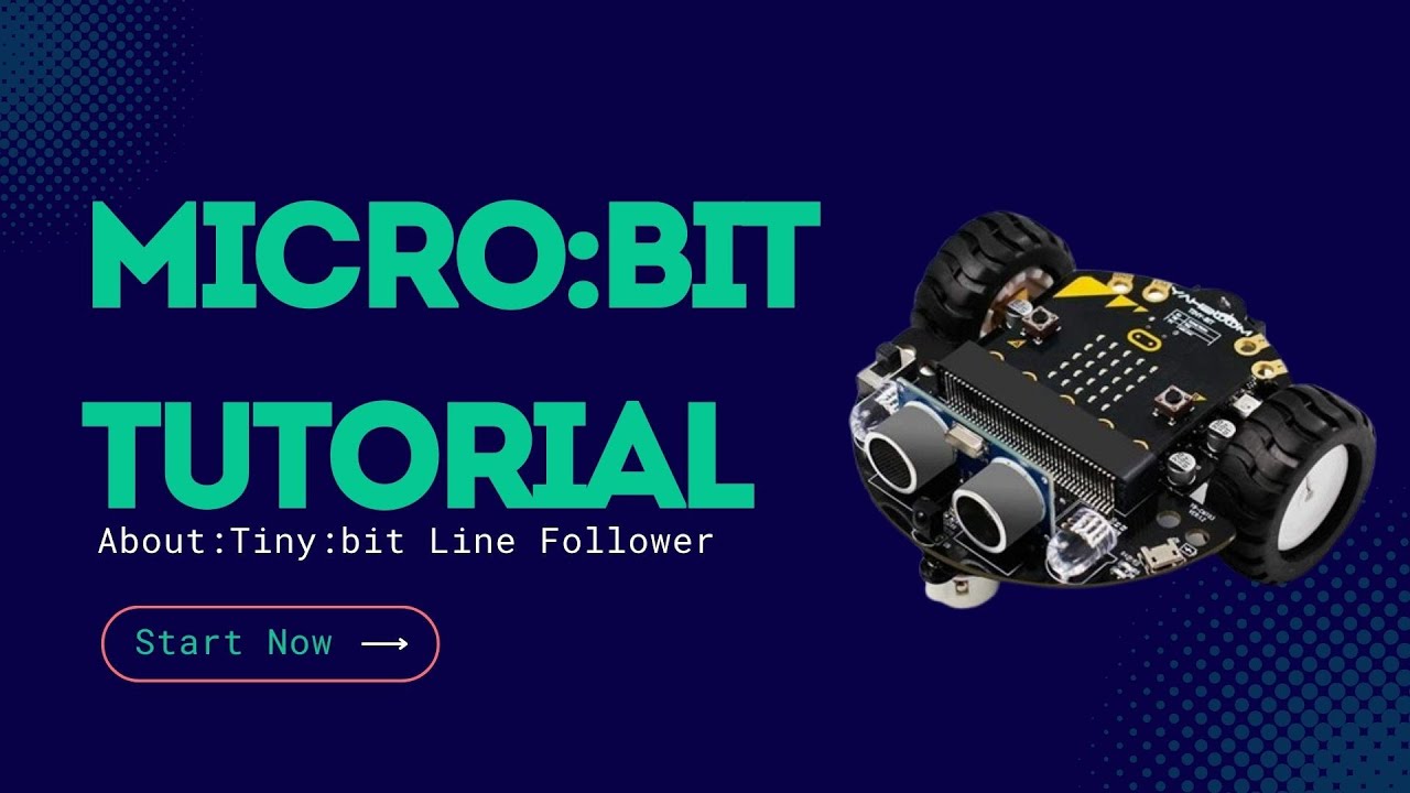 Tutorial Tiny:bit line follower - YouTube