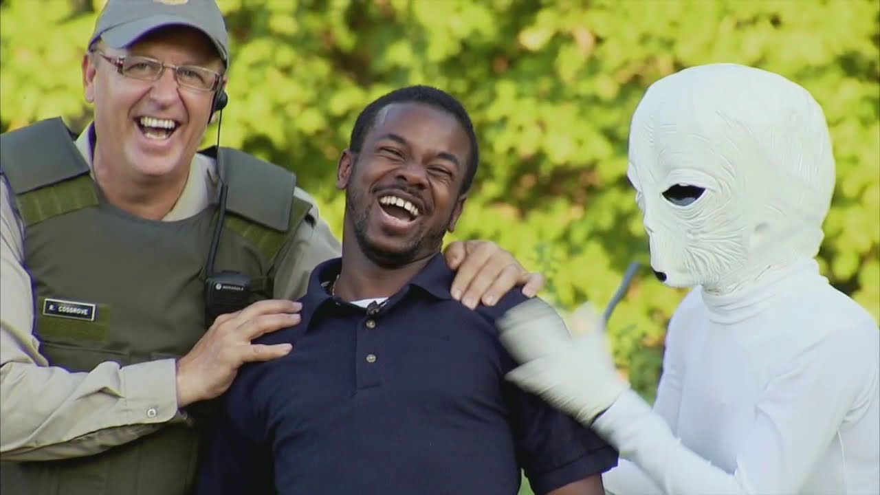 Alien Pranks Best of Just For Laughs Gags - YouTube
