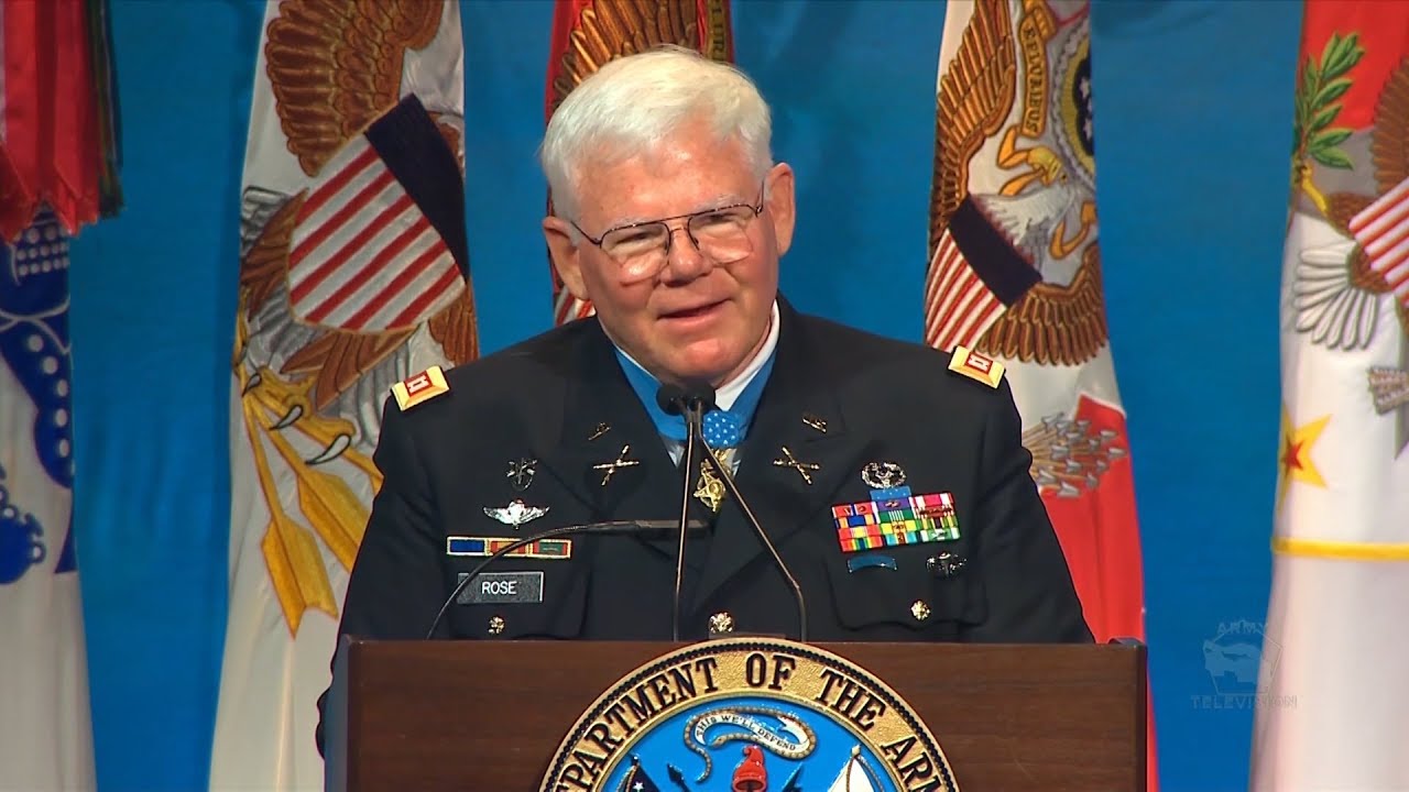 Pentagon Hall of Heroes: Capt. Gary Rose's speech - YouTube