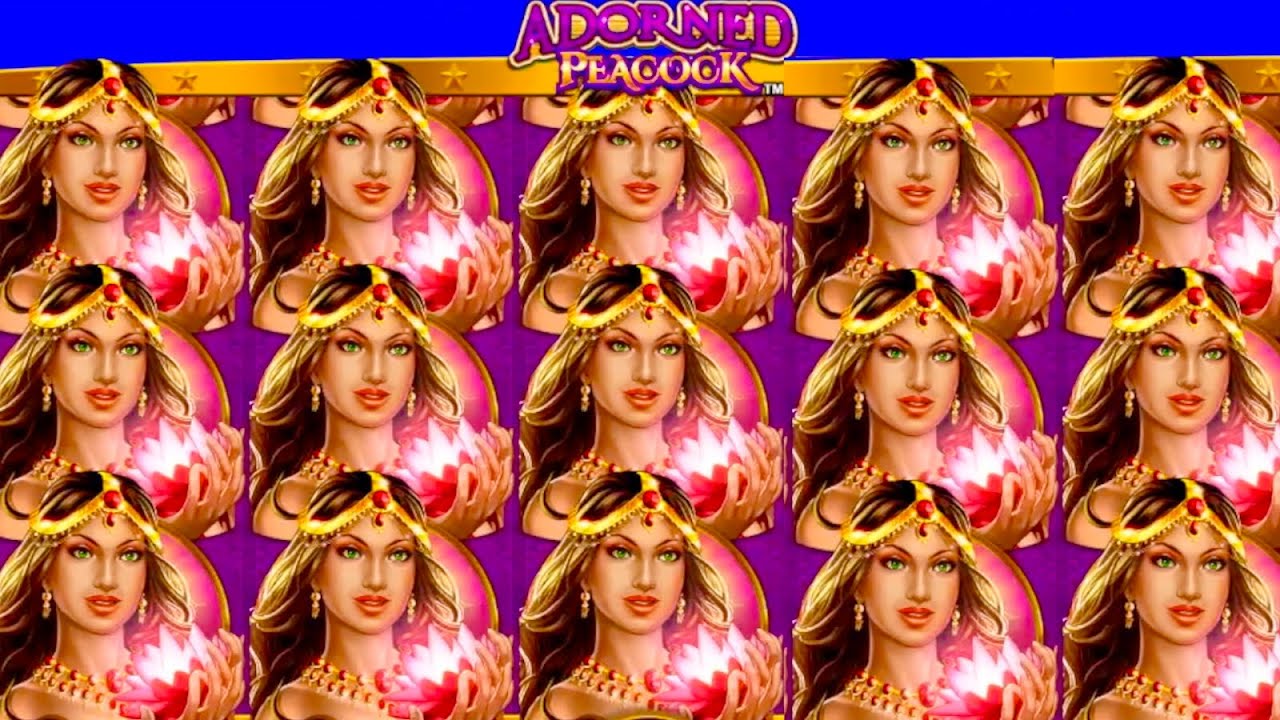 JACKPOT HANDPAY★★$90 BETS★★ADORNED PEACOCK HIGH LIMIT SLOT MACHINE ...