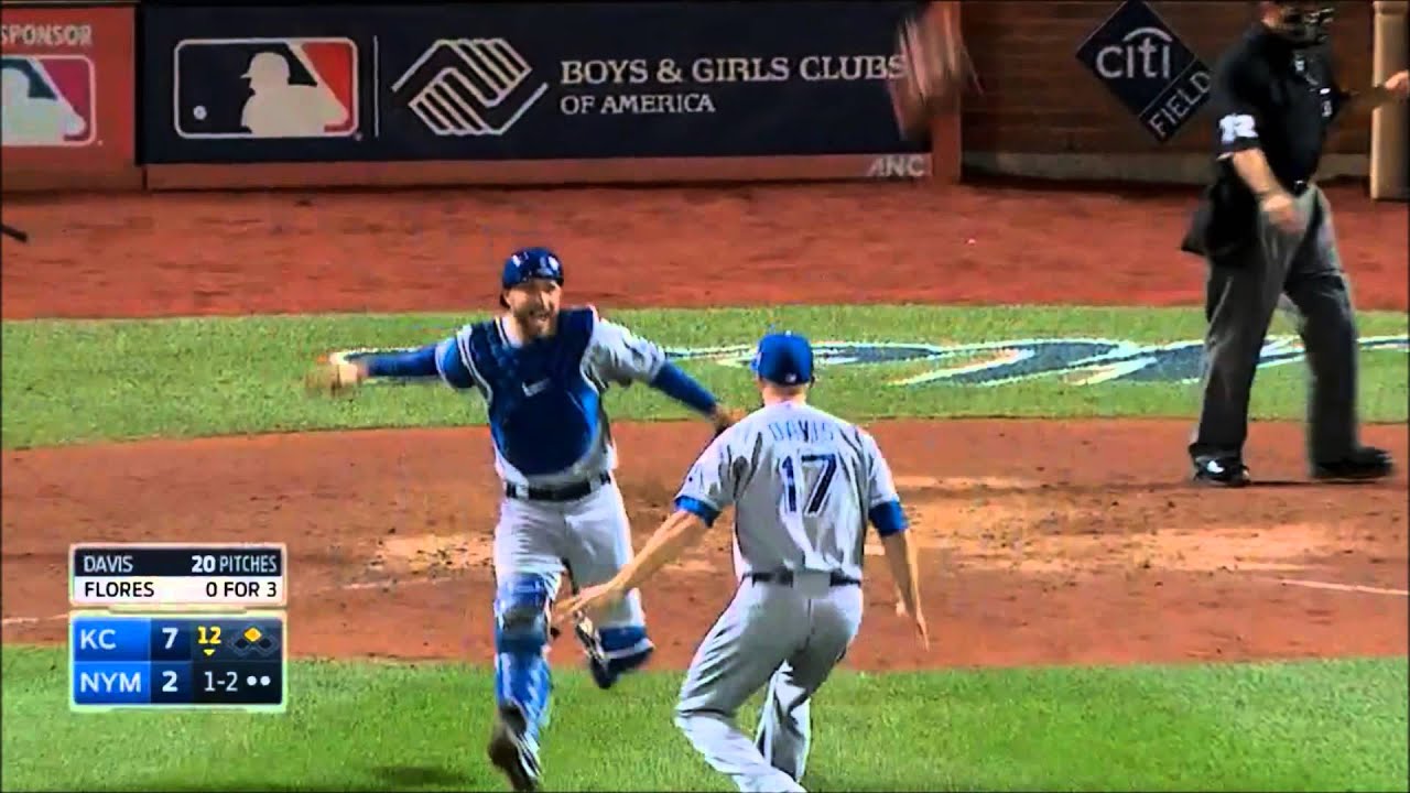 Royals Win World Series Final Out - YouTube
