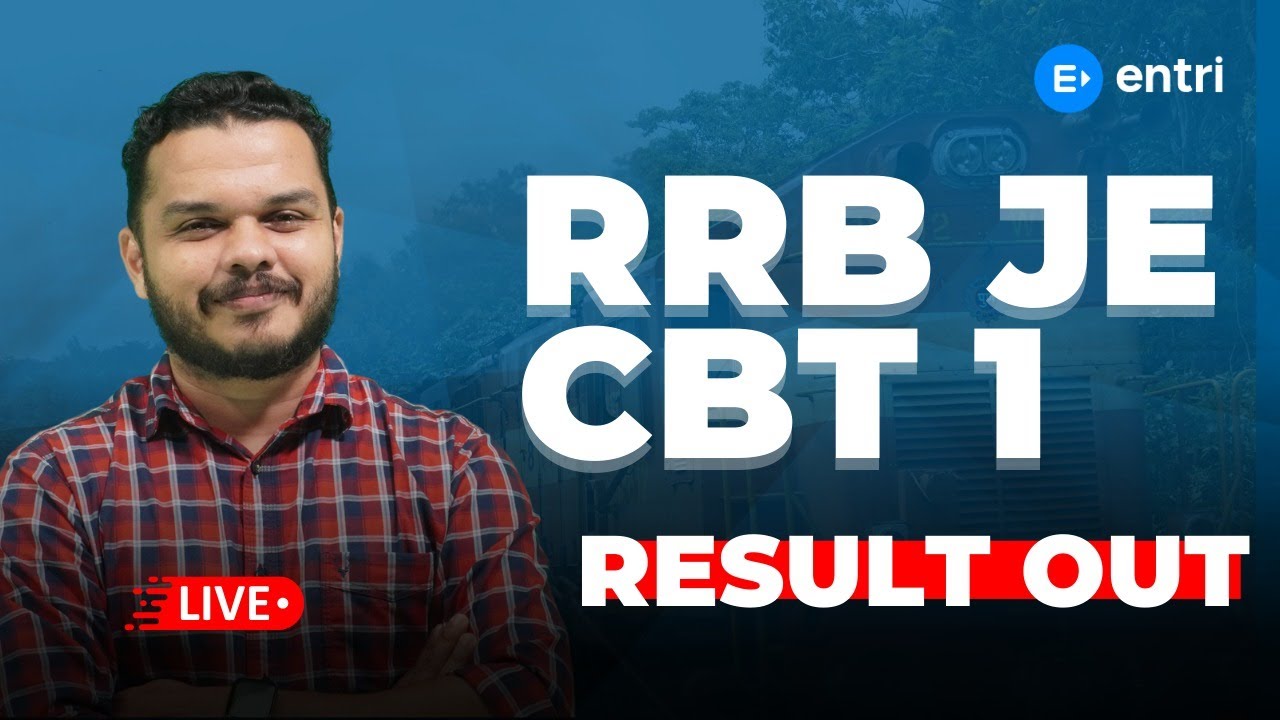 RRB JE CBT 1 RESULT OUT അറിയാം വിശദമായി |Entri Technical PSC Exams - YouTube