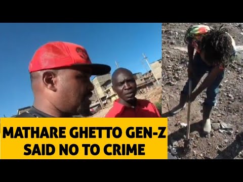 Mathare Ghetto Gen-Z The Struggle Is Real! Finding Metals To Sell - YouTube