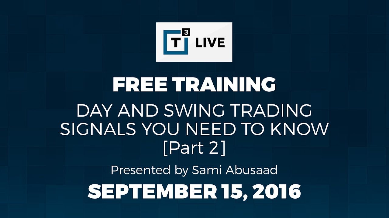Day and Swing Trading Signals You Need to Know – Part 2 - YouTube