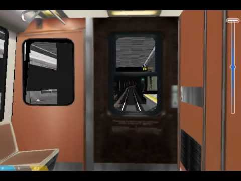 OpenBVE: PATH PA4 (P) Train (23st to 41st) - YouTube