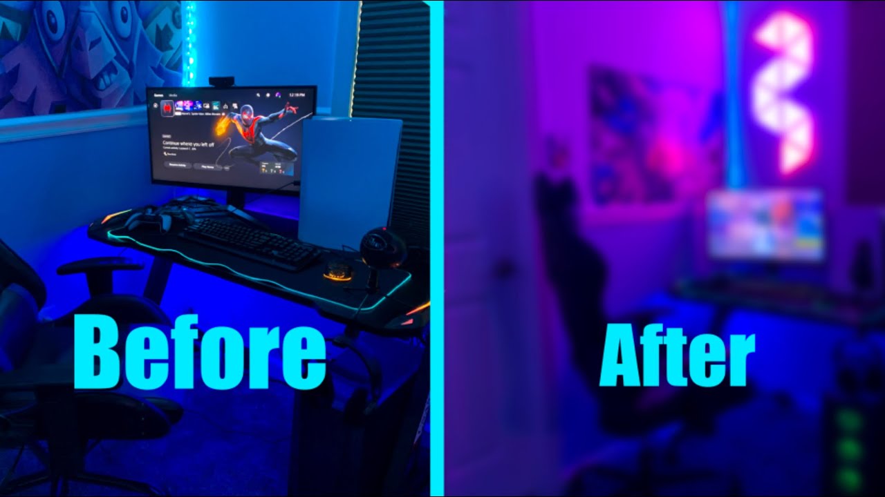 Completely transforming my $6000 gaming setup #gaming #gamingsetup # ...