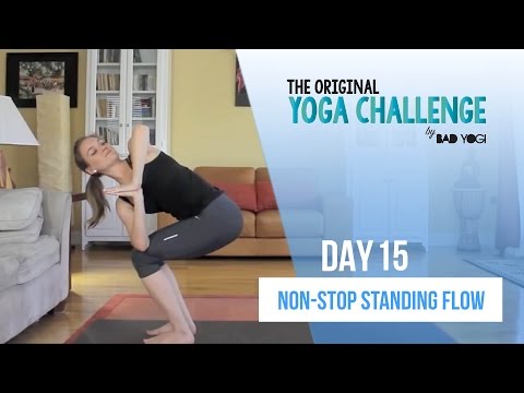 Original Yoga Challenge: Day 15 - Non Stop Standing Flow (Intermediate)