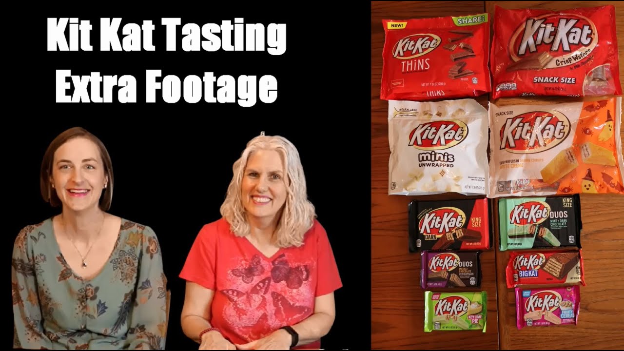 Kit Kat Taste Testing of 32 Fun Flavors, Extra Footage - YouTube