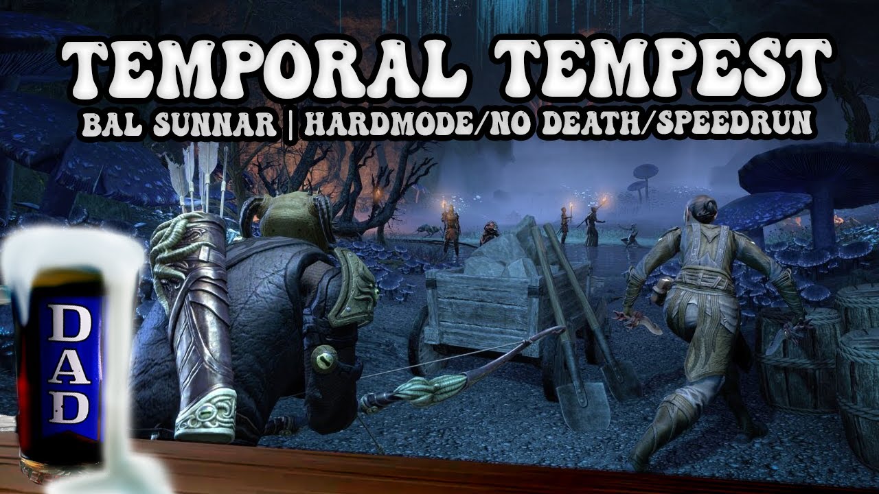 How to get Temporal Tempest | ESO Bal Sunnar Trifecta Scribes Of Fate DLC Tank POV - YouTube