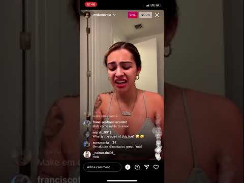 MALU TREVEJO WITH A LITTLE MESSAGE 🗣🅿️