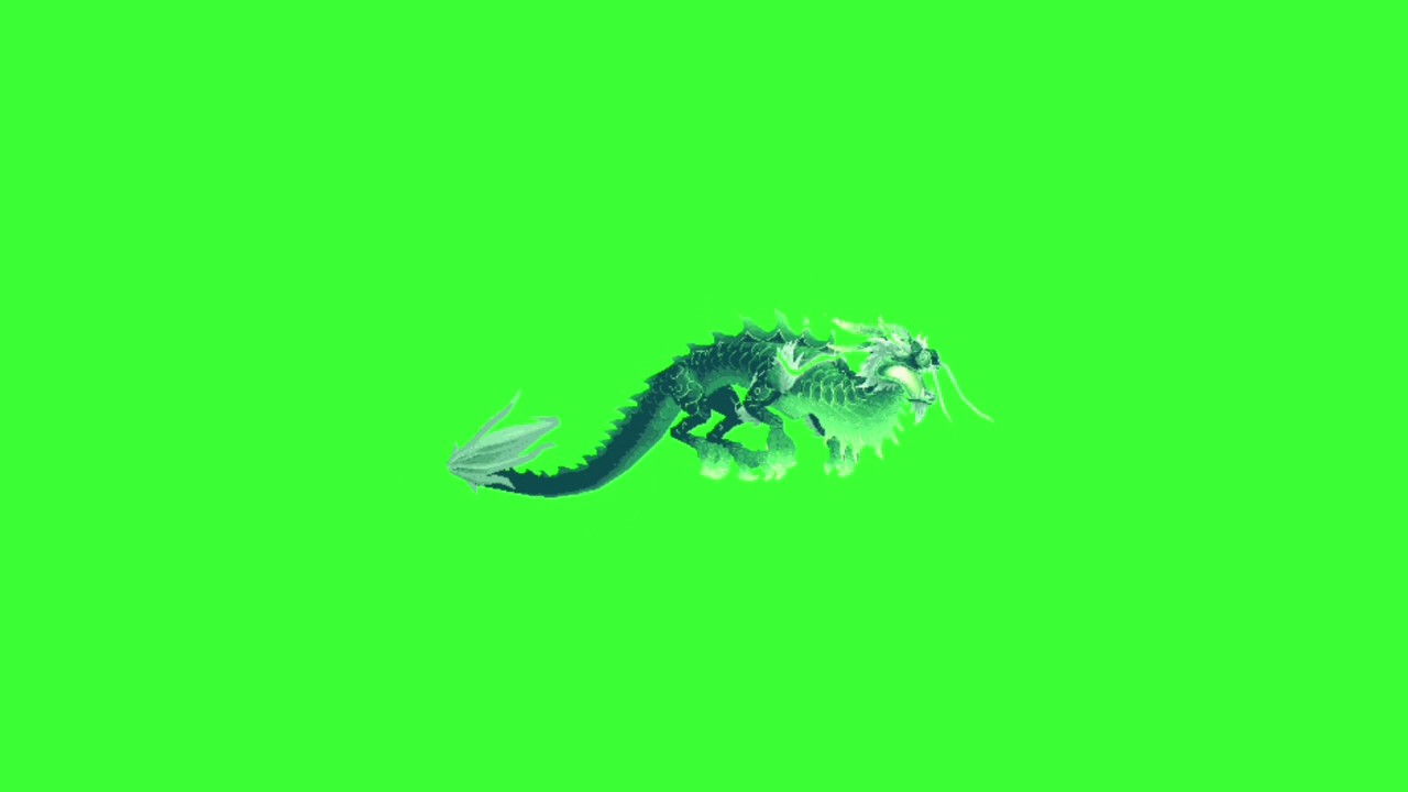 ️GREEN SCREEN EFFECTS: Blue Dragon - YouTube