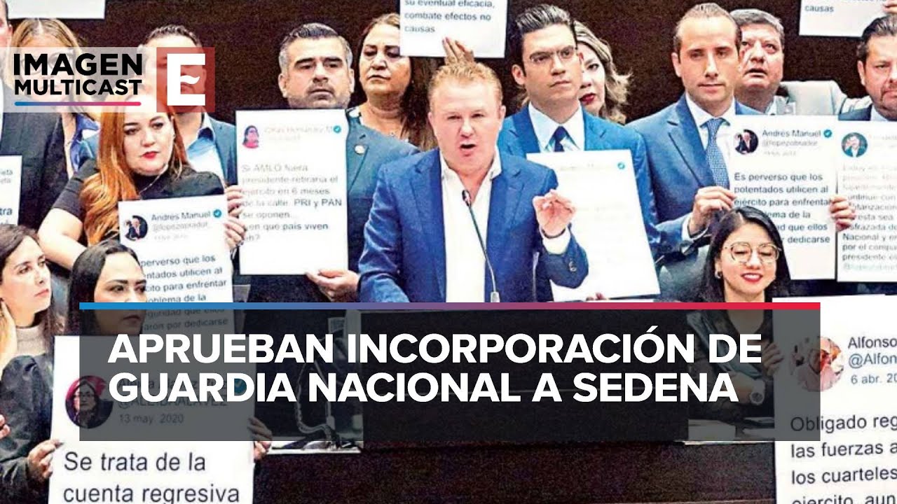 Aprueban fast track control de Sedena a la GN - YouTube