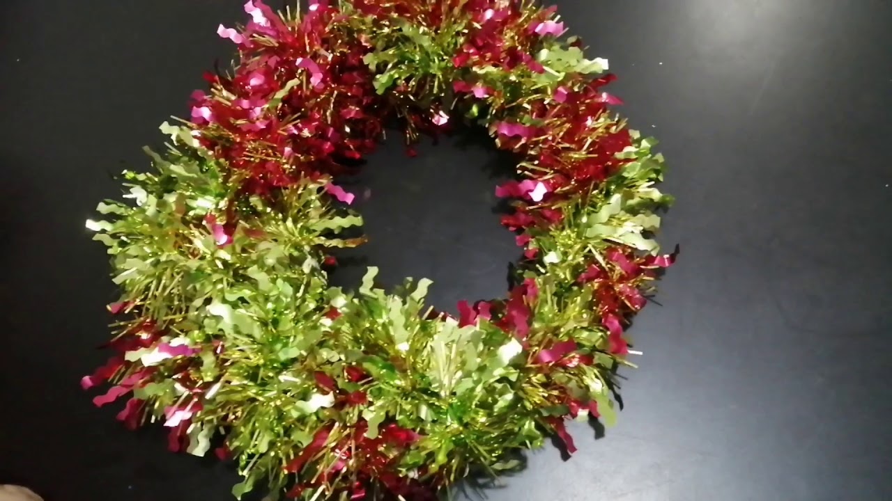 #How to make Simple wreath - YouTube