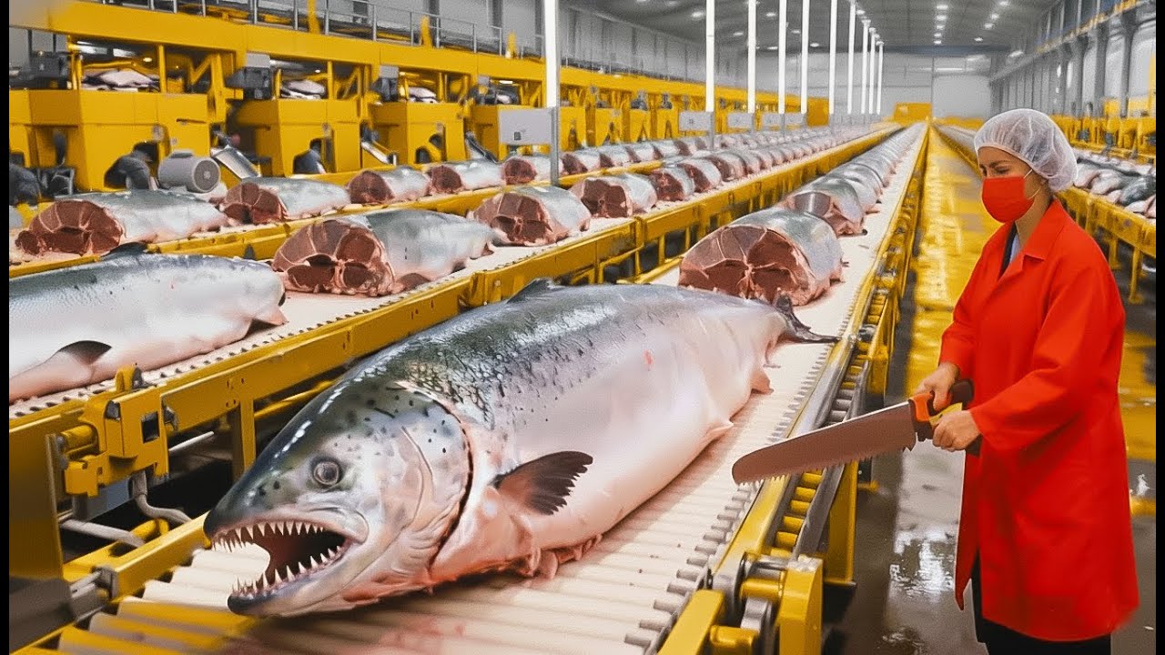 Inside the Salmon Farm & Processing Plant: From Hatchery to Premium ...